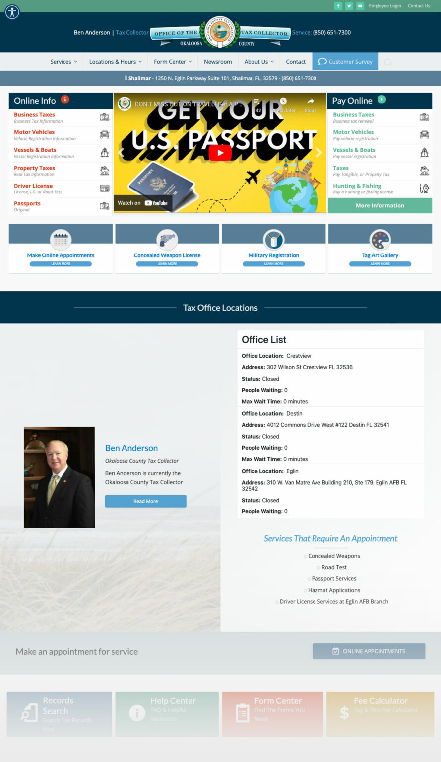 Okaloosa Tax Collector - CLK Media Co.